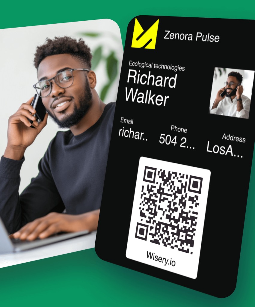 Digital Business Card for Teams and Individuals | Wisery