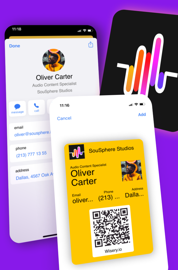 Digital Business Card for Teams and Individuals | Wisery